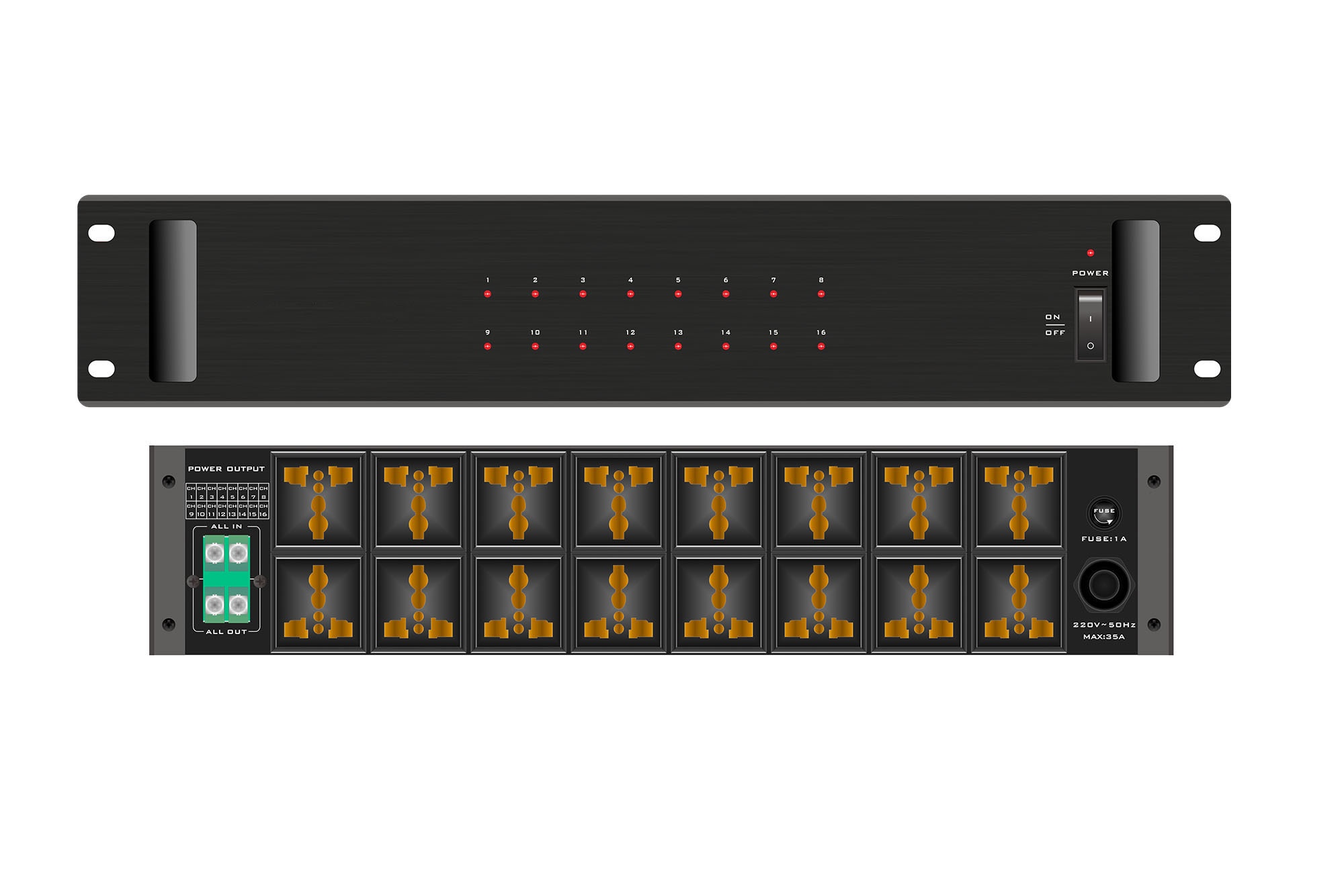 16 Channel Power Sequencer