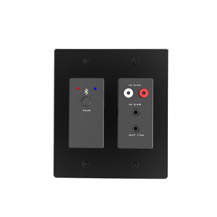 4CH Bluetooth Dante Wall Panel