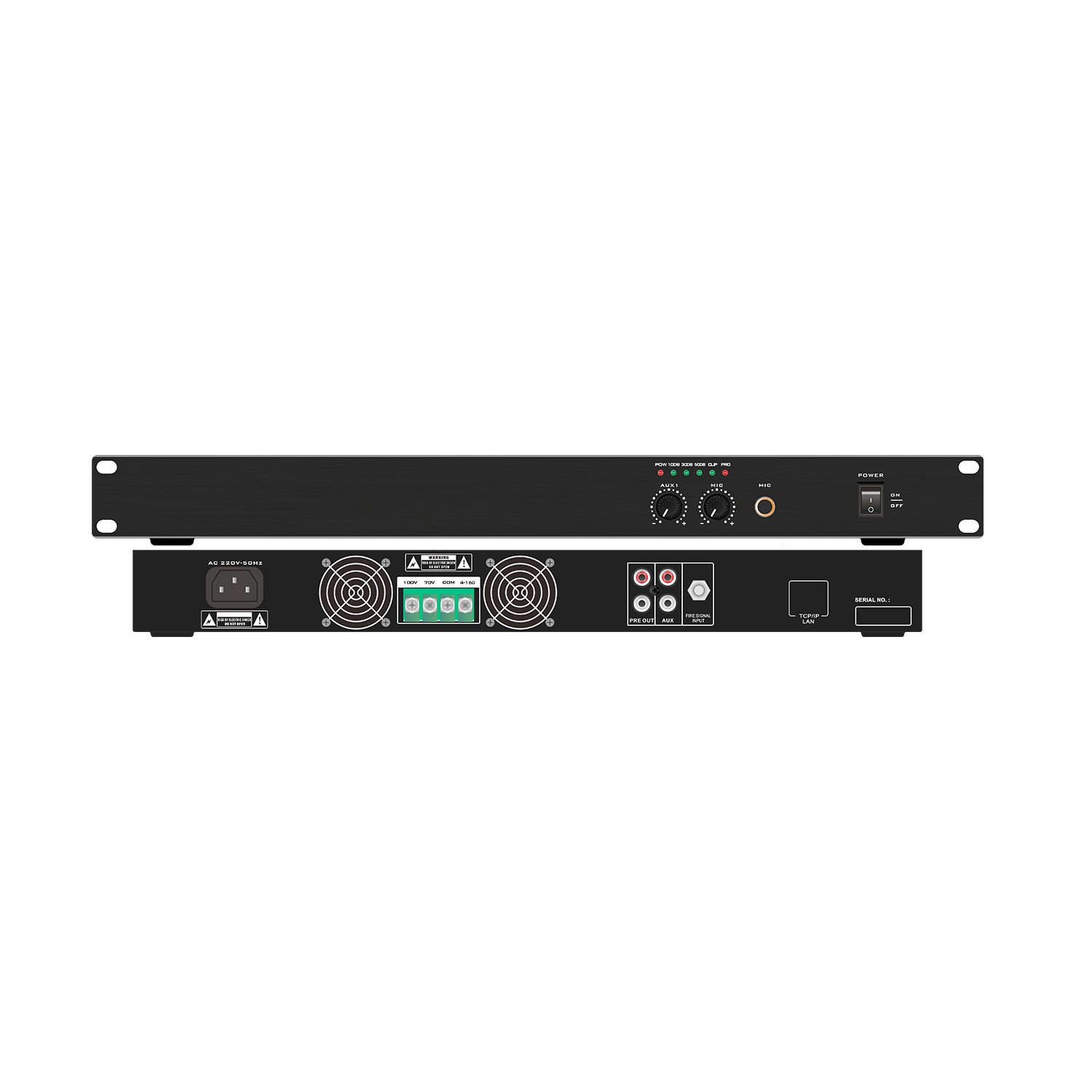 80W Pre power amplifier for PA system