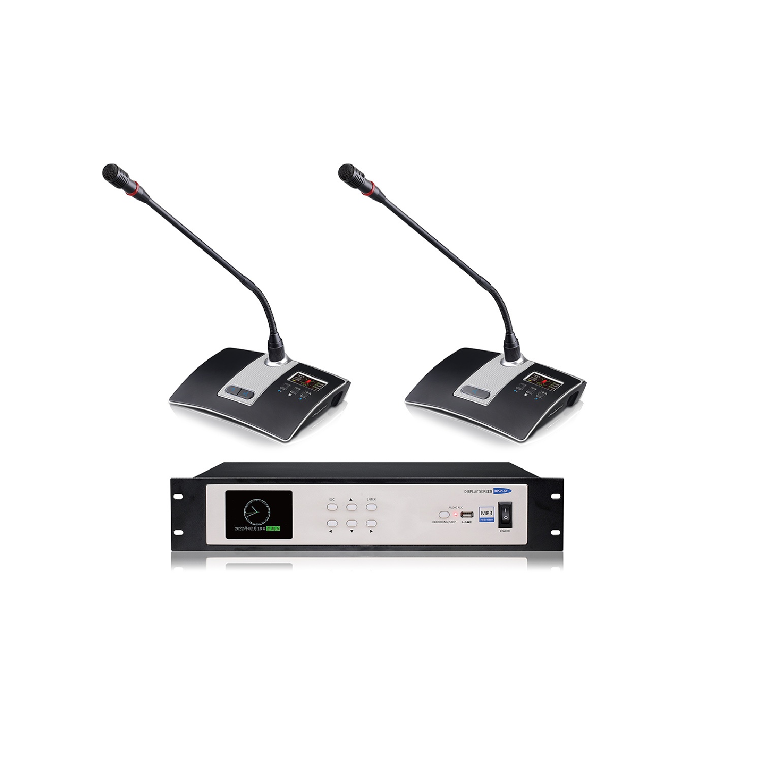 Digital Daisy-Chain Wireless Microphone System