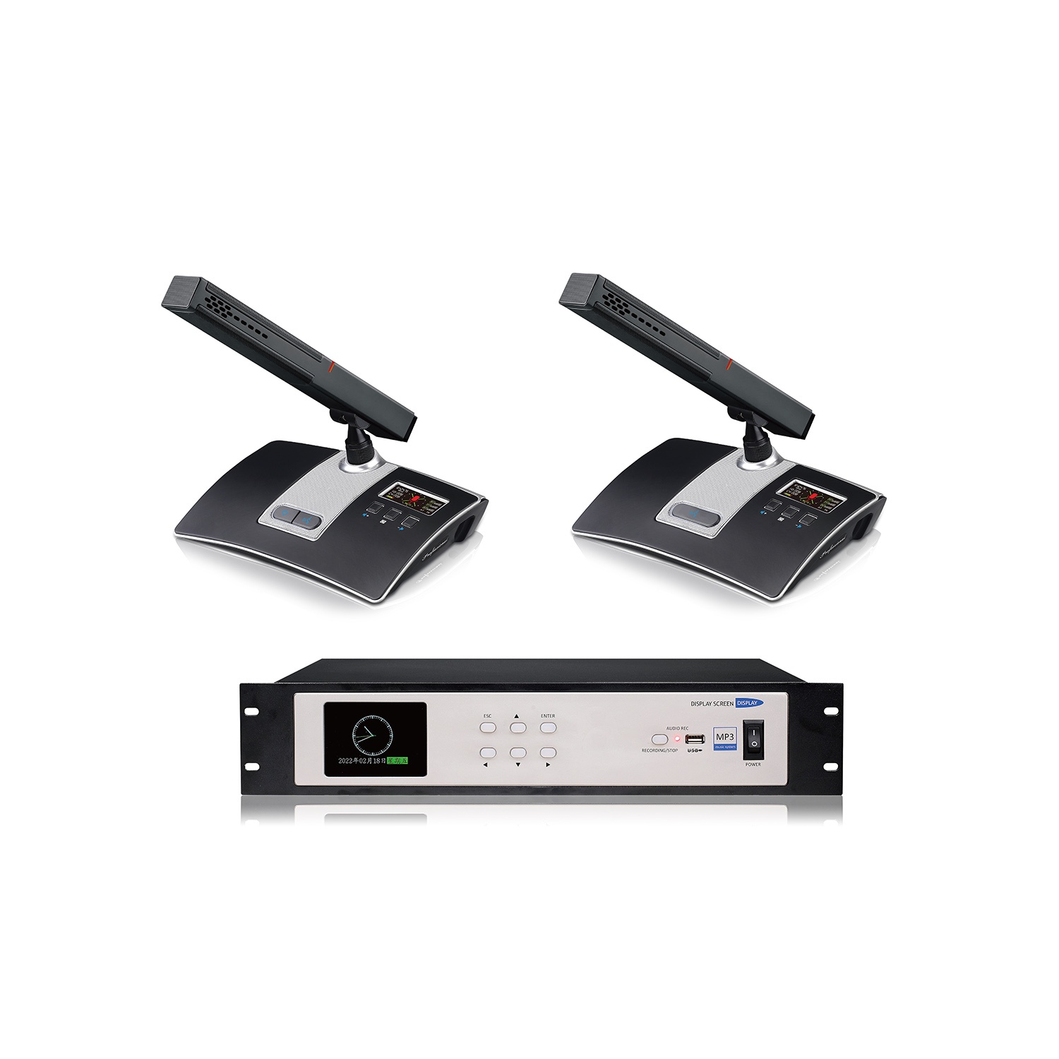 Digital Daisy-Chain Wireless Microphone System
