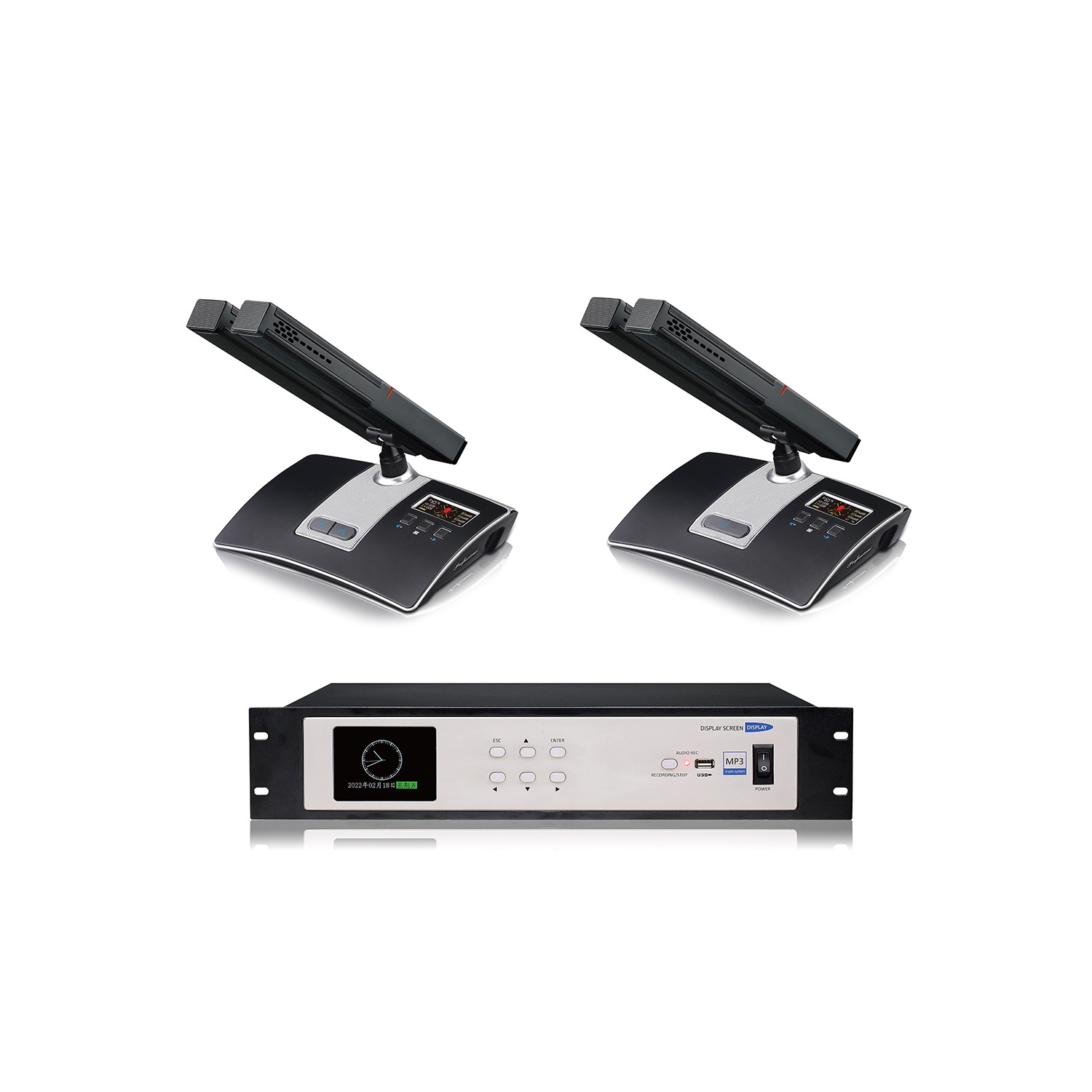 Digital Daisy-Chain Wireless Microphone System
